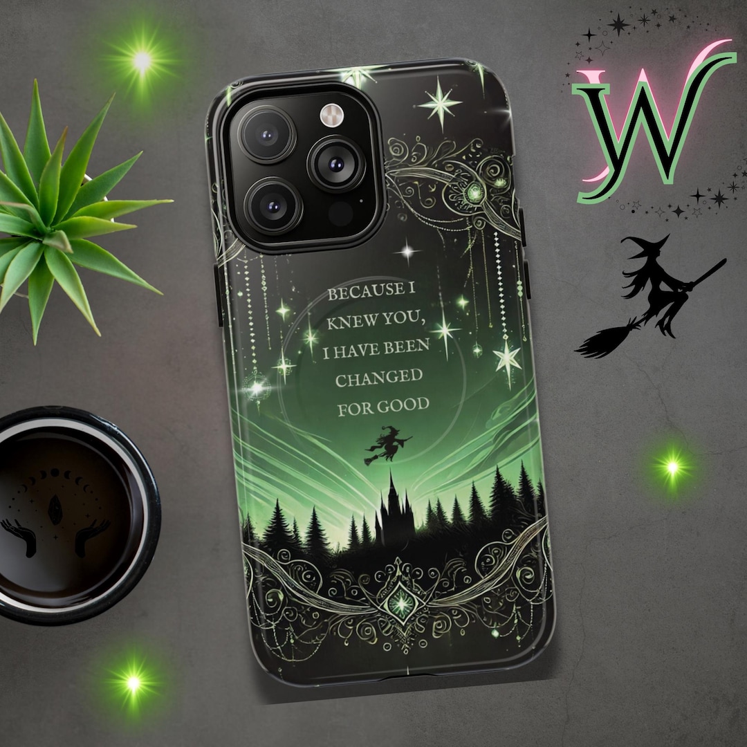 Wicked Movie Inspired iPhone Case: Changed for Good, Magsafe Compatible ...