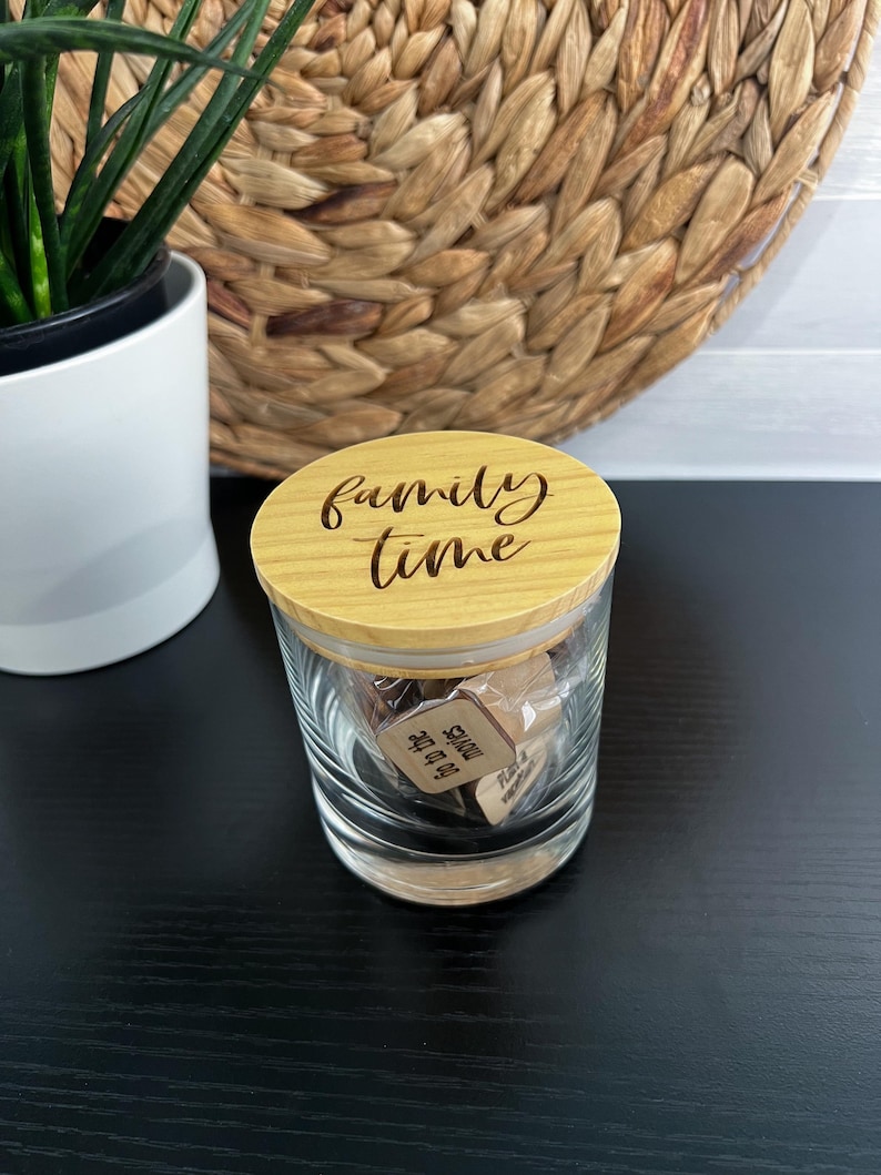 Handcrafted Family Time Jar With Over 30 Ideas - Etsy