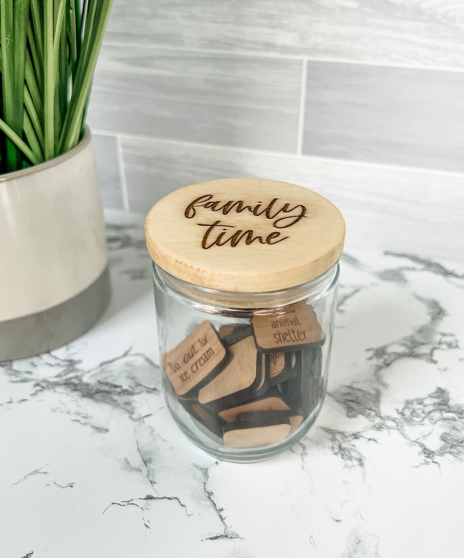 Handcrafted Family Time Jar With Over 30 Ideas - Etsy