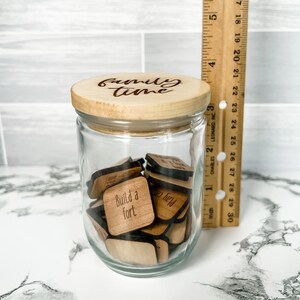 Handcrafted Family Time Jar With Over 30 Ideas - Etsy