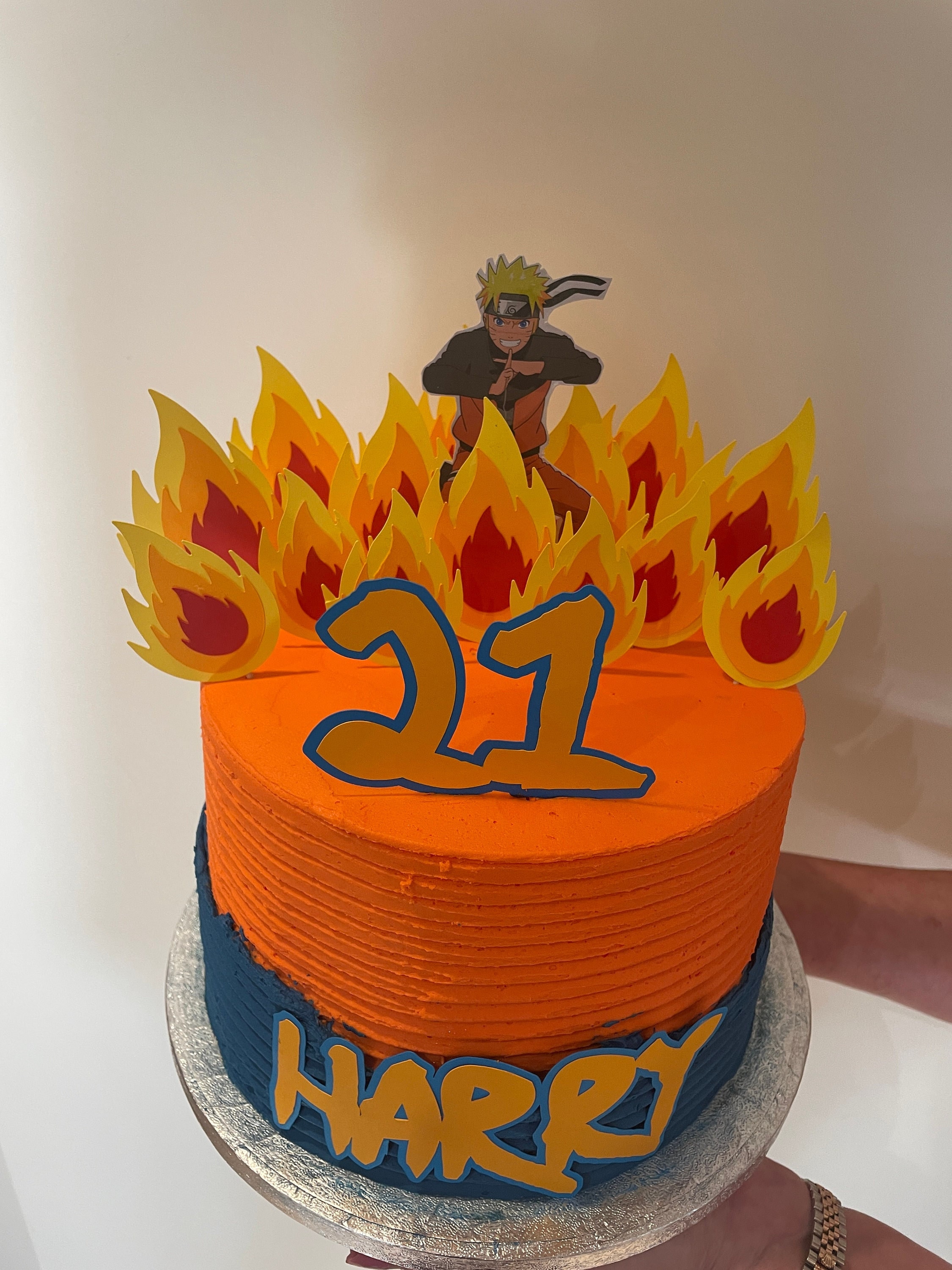 Naruto Cake Topper Set Anime Cake Topper Ninja Cake Topper - Etsy