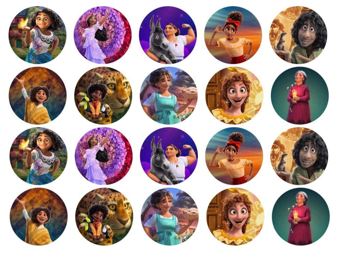 Disney Encanto Stickers, Assorted Characters, Encanto Inspired Movie ...