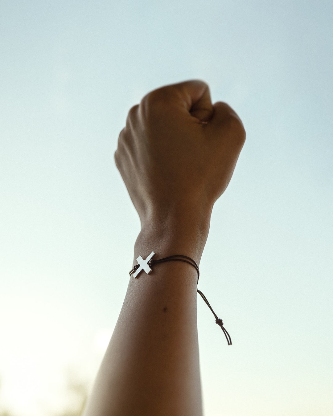 Silver One Piece Inspired X Friendship Bracelet - Etsy