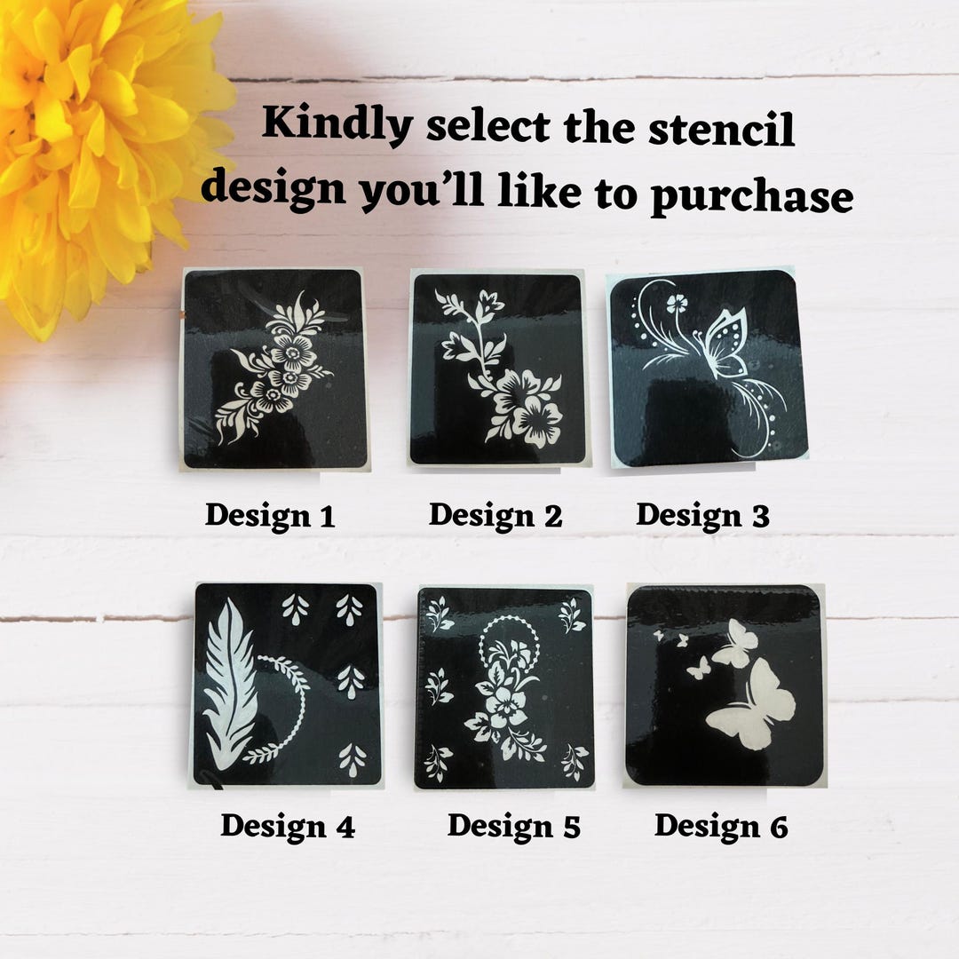 Henna Practice Sheets for Beginners With Step-by-step Instructions ...