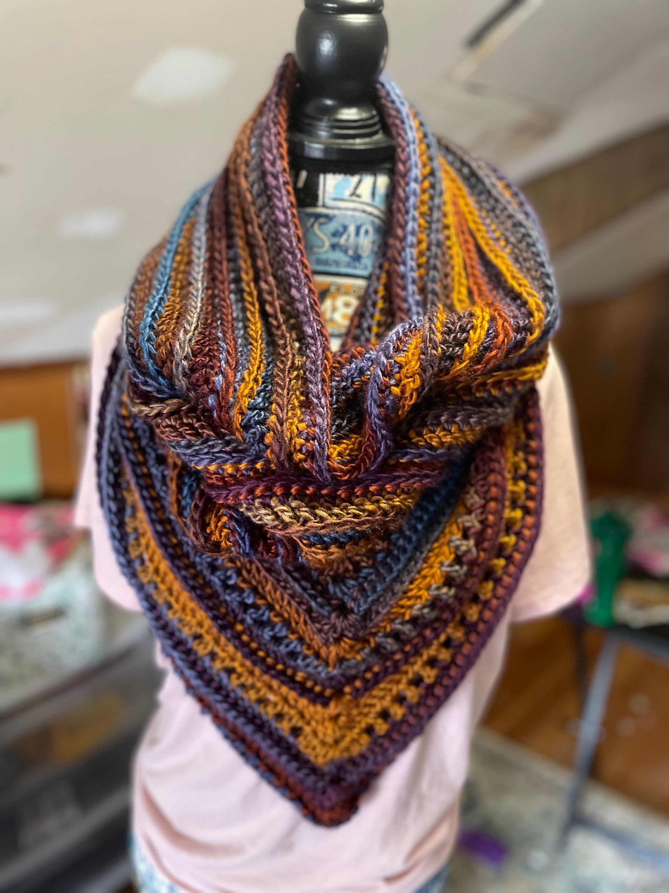 Wild Oleander Hooded Scarf - Etsy