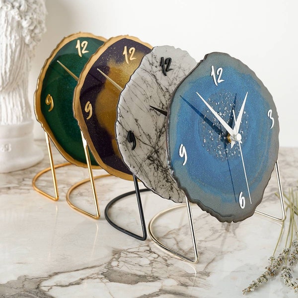 Epoxy Clock - Etsy