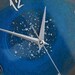 Epoxy Table Clock,small Desk Clock,modern Clock for Desk, Office Desk ...