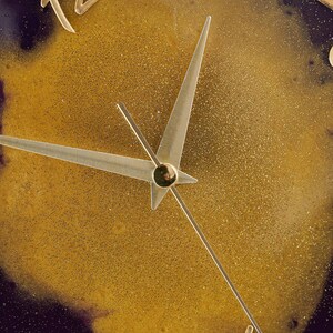 Epoxy Table Clock,small Desk Clock,modern Clock for Desk, Office Desk ...