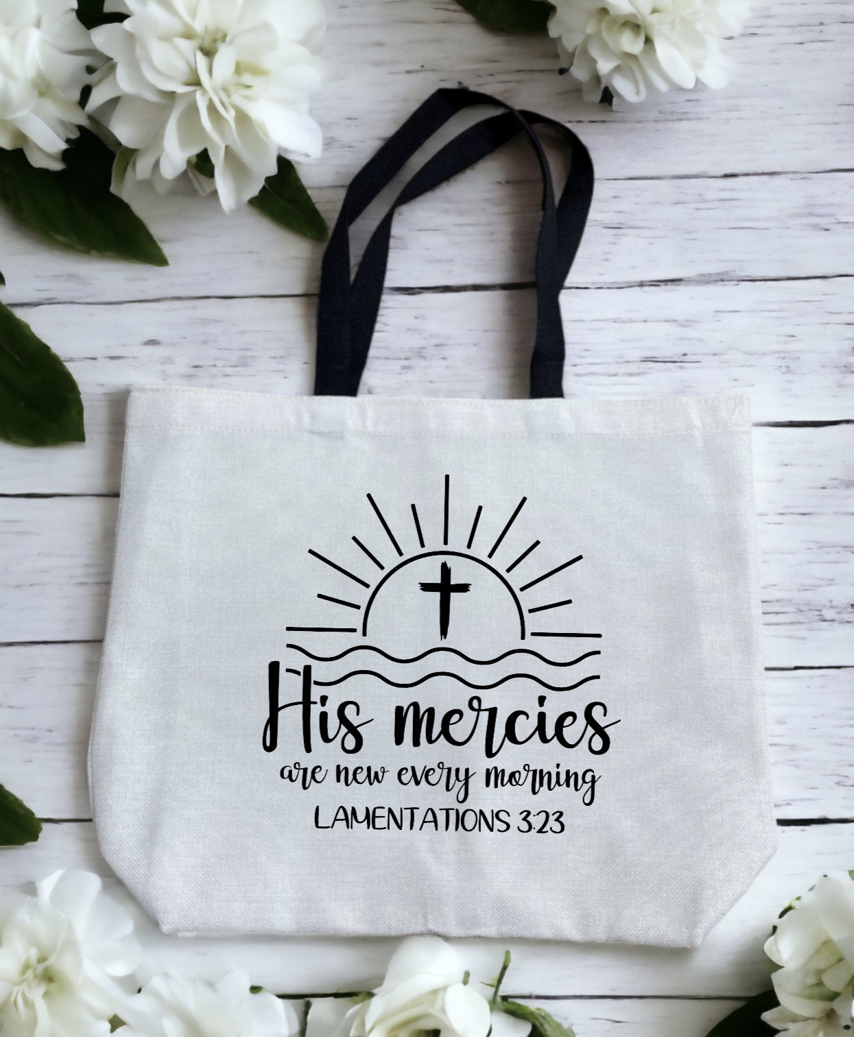 Religious Tote Bag, Bible Verse Sayings, Bible Study Bag, Reusable Grocery Bag, Religious Gift ...