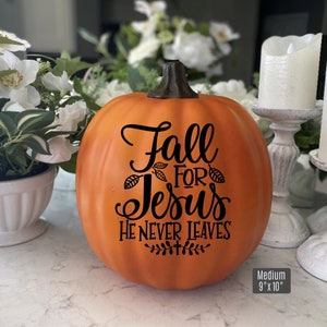Personalized Pumpkin, Custom, Jesus Religious Pumpkin, Christian Decor ...