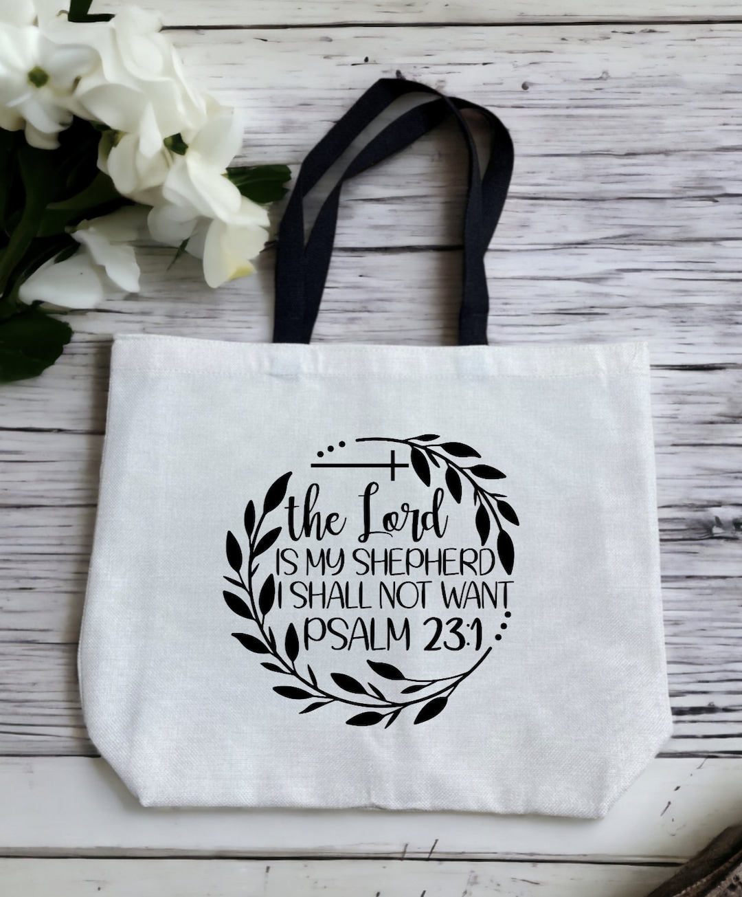 Religious Tote Bag, Bible Verse Sayings, Bible Study Bag, Reusable ...