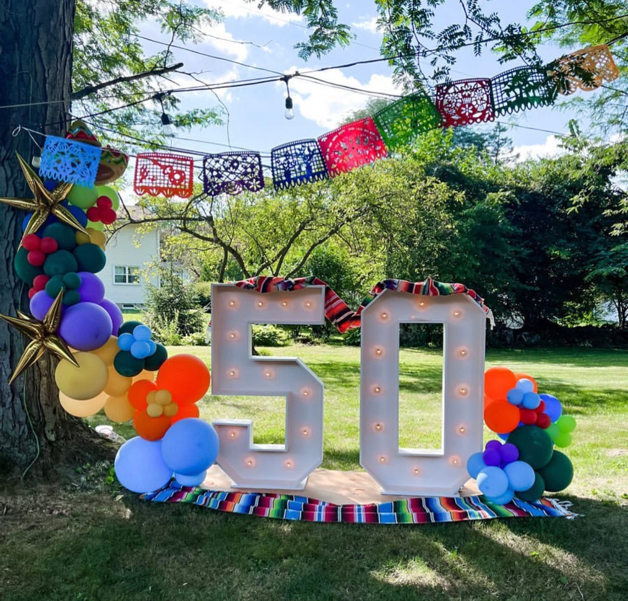 0-9 4FT Wood Lighted Marquee Numbers (bulk Deal) (0,1,2,3,4,5,6,7,8,9 ...