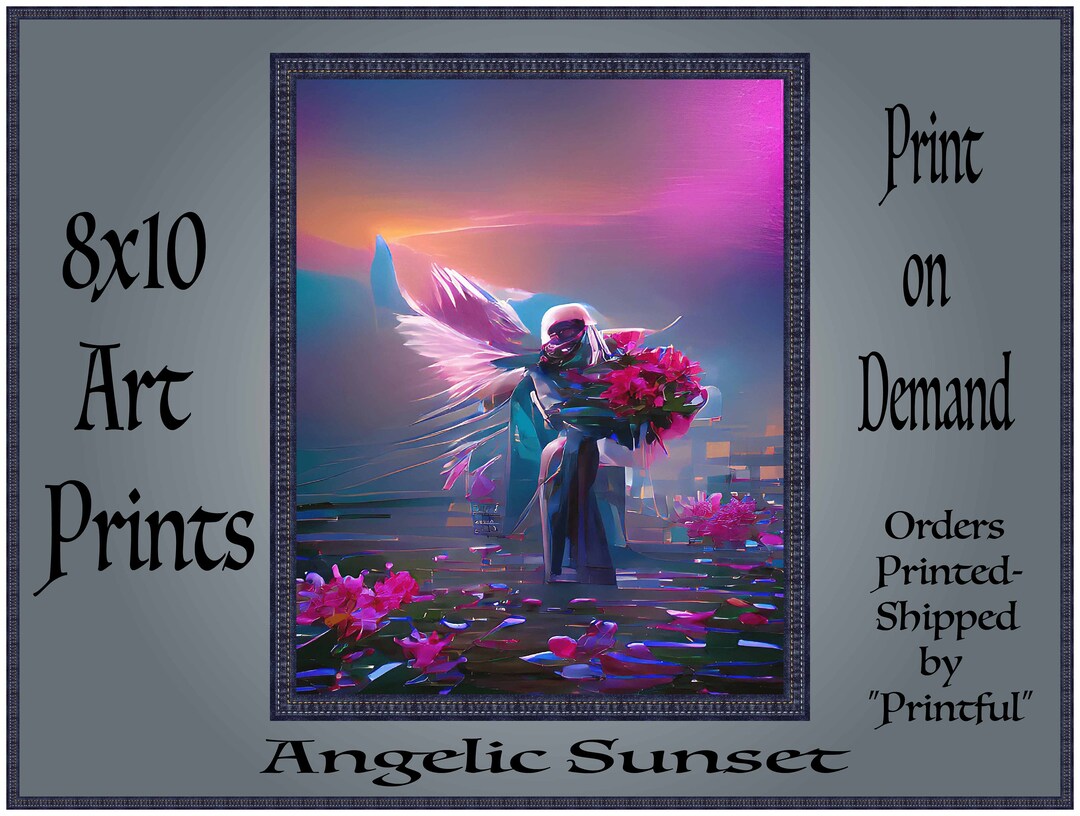 Guardian Angel -print on Demand Poster - Etsy