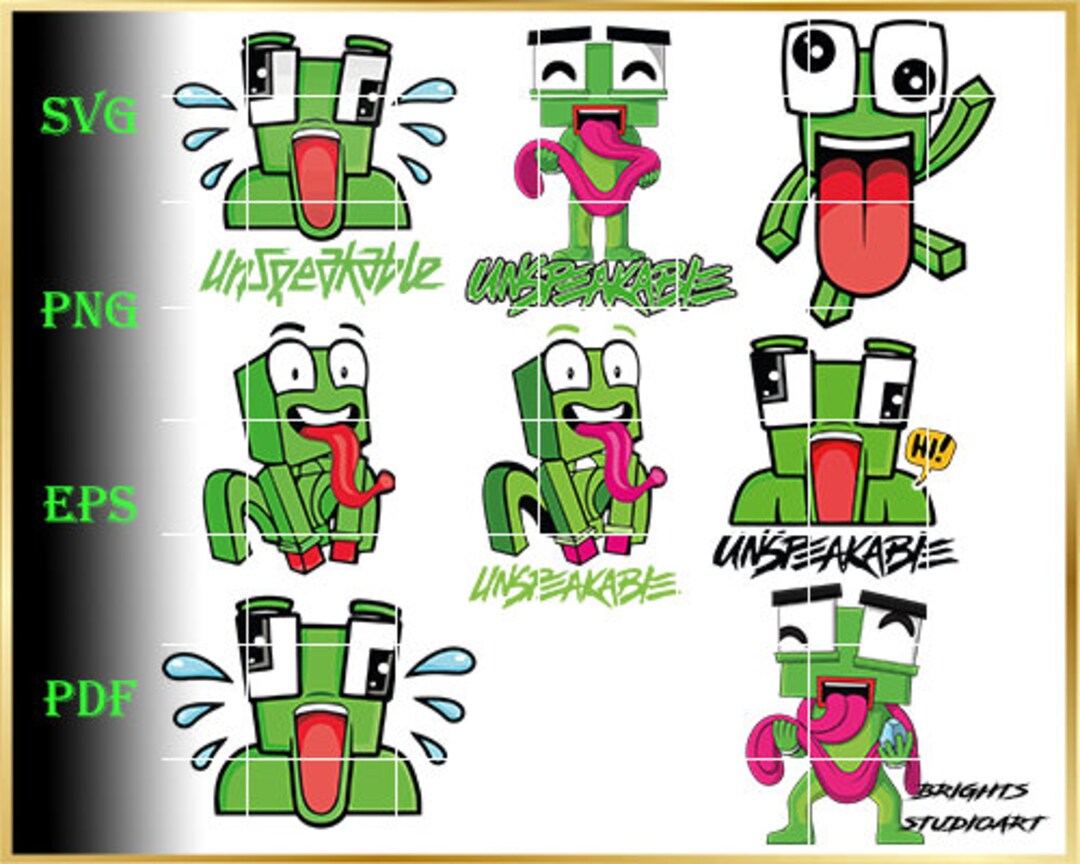 Unspeakable SVG Unspeakable PNG Unspeakable Gift - Etsy