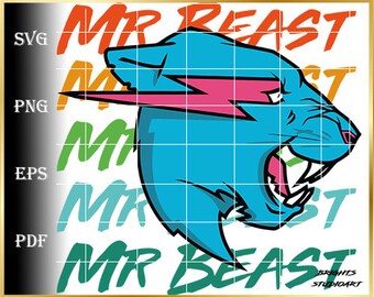 Mrbeast svg - Etsy México