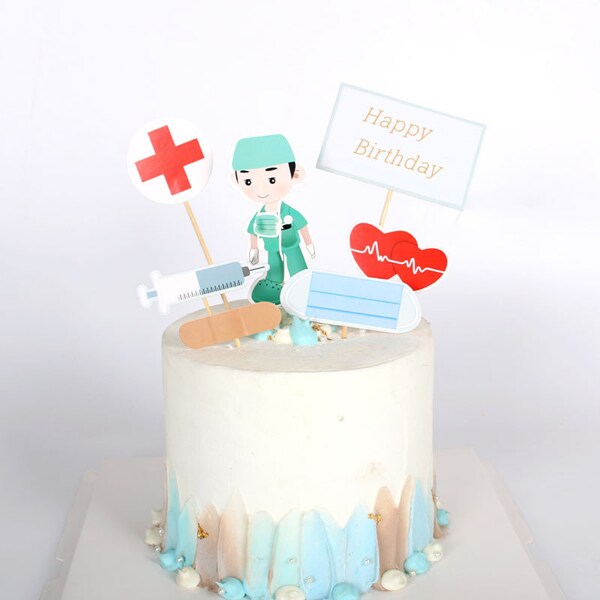 Doctor Cake Topper - Etsy