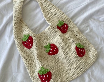 CROCHET PATTERN PDF Strawberry Bag - Etsy