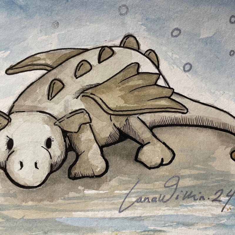 Jellycat Art Cartoon - Etsy UK