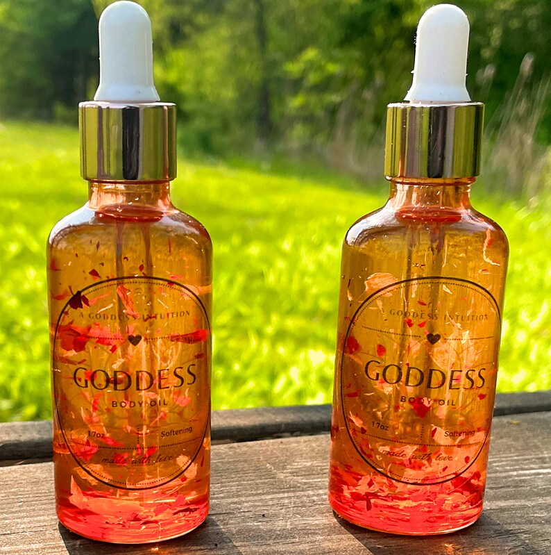Goddess Body Oil - Etsy
