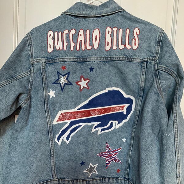 College Jean Jacket - Etsy