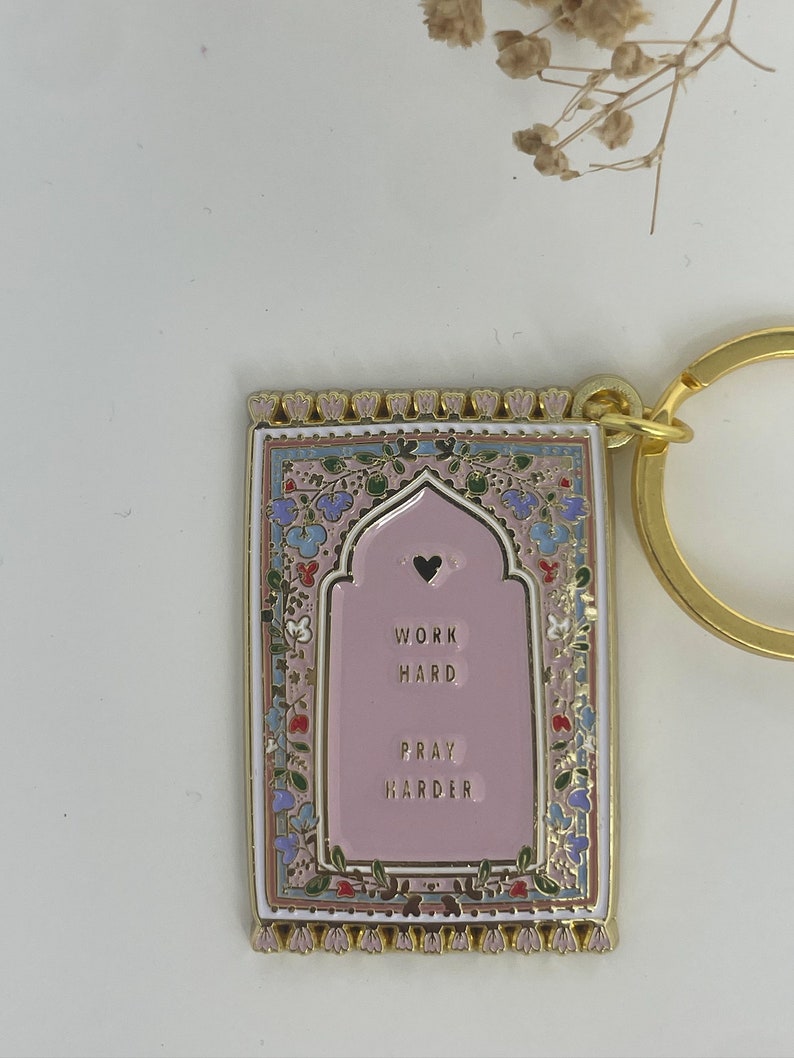 Prayer Mat Keychain Islamic Gift Faith Keychain - Etsy