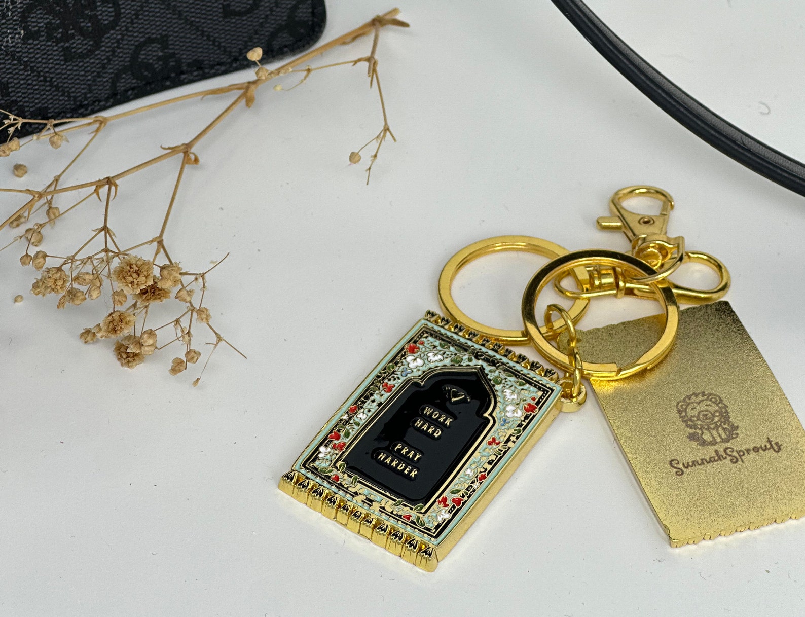 Prayer Mat Keychain Islamic Gift Faith Keychain - Etsy