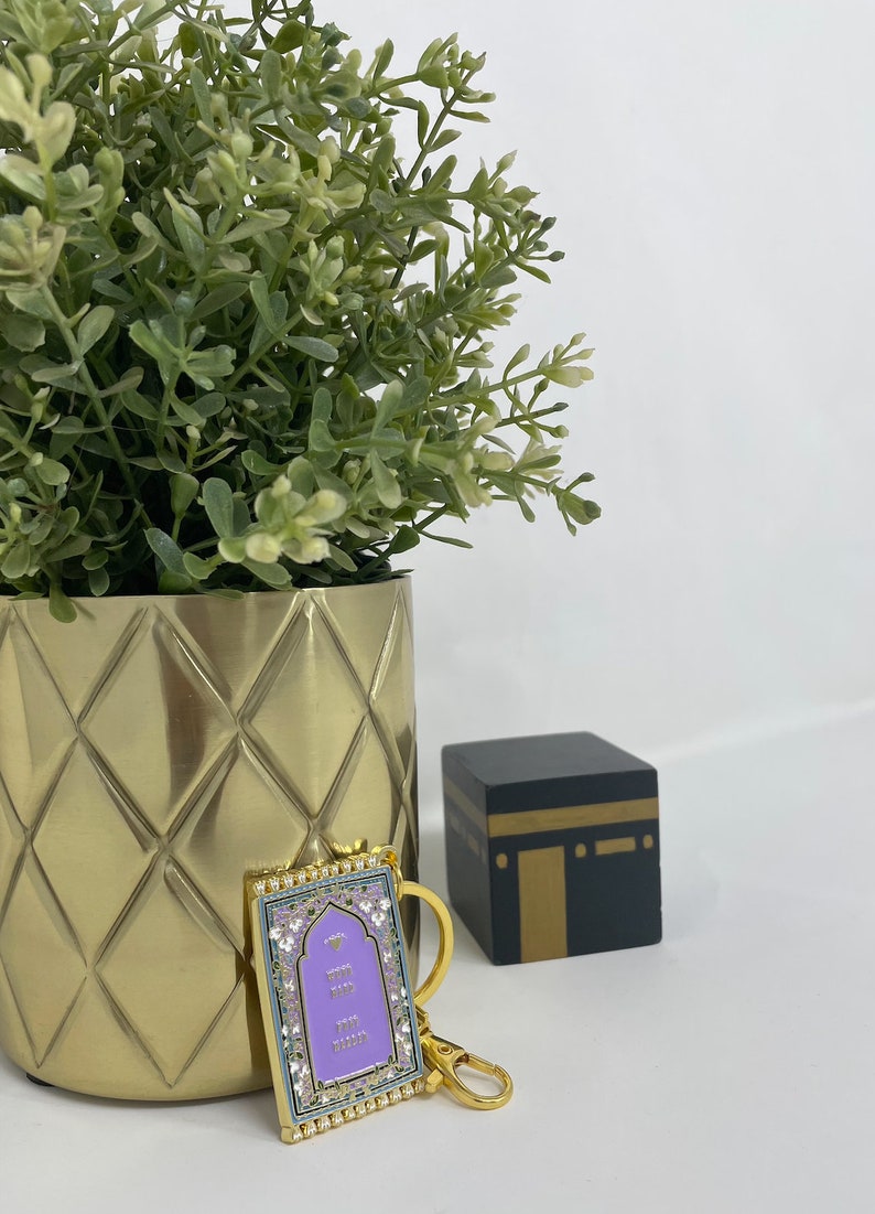 Prayer Mat Keychain Islamic Gift Faith Keychain - Etsy