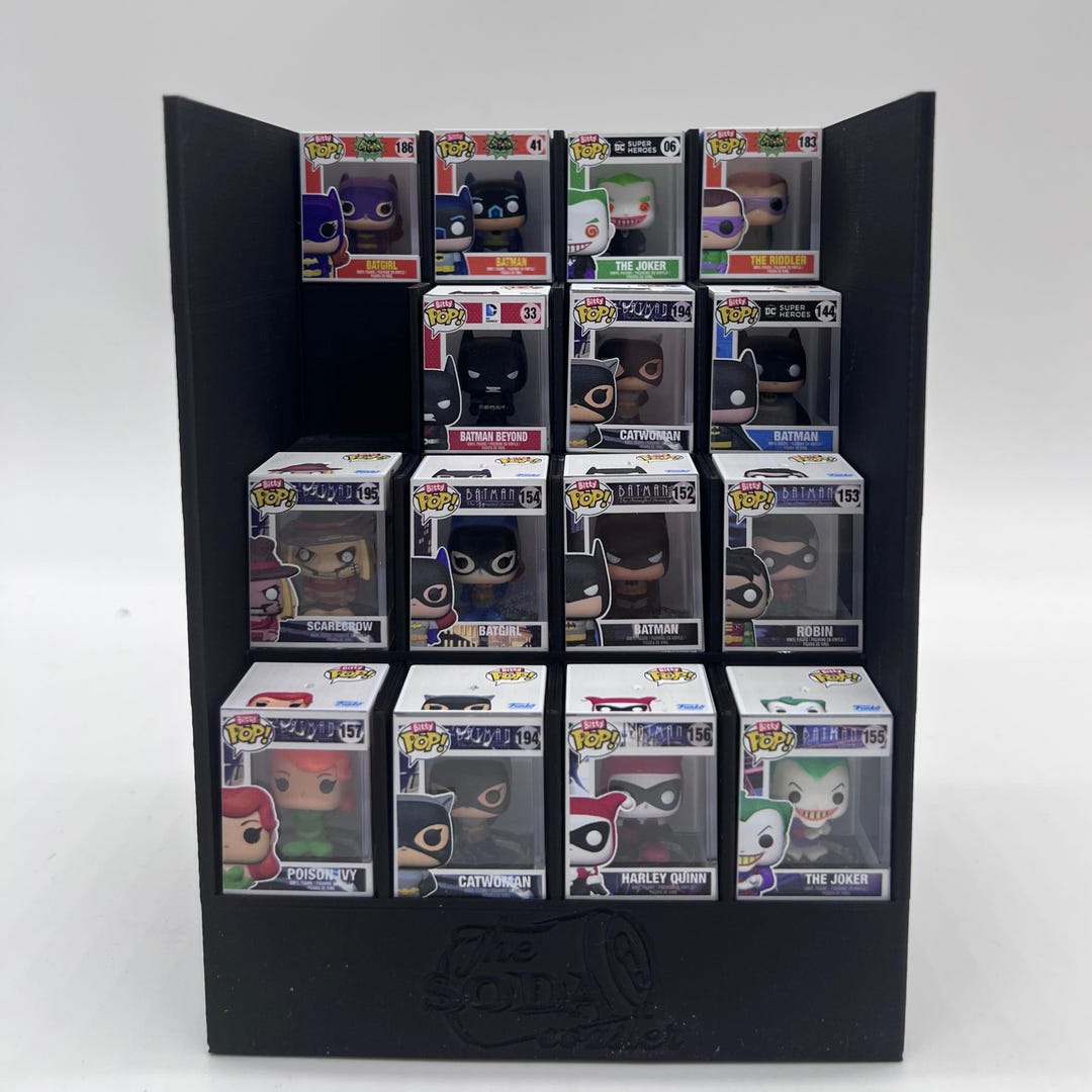 Soda Coaster® Itsy Bitsy Inspired Display for Funko® Bitty Pops - Etsy