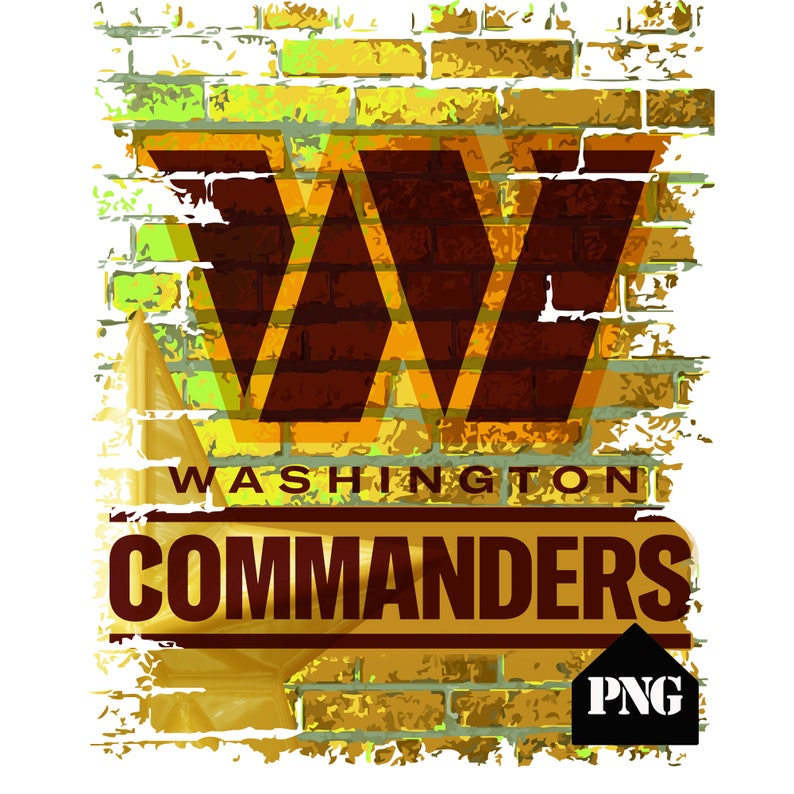 Washington Commanders Digital Design: Svg Png Pdf - Etsy