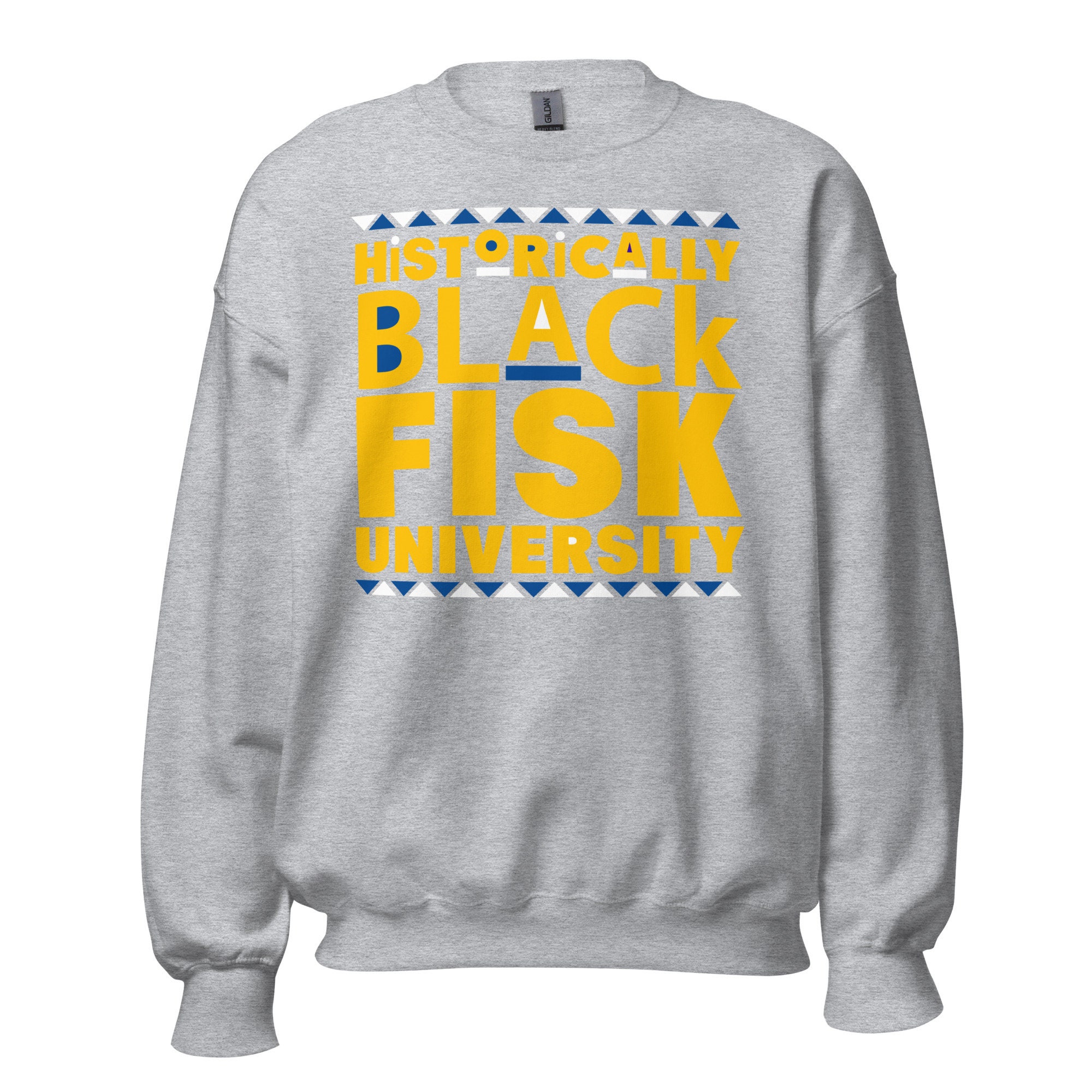 Historically Black Fisk University Black Sweatshirt - Etsy