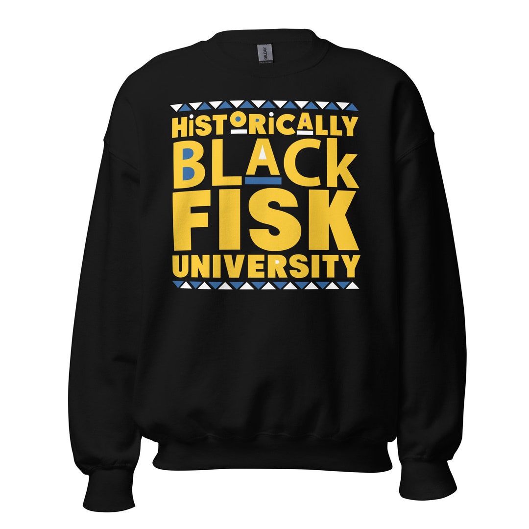 Historically Black Fisk University Black Sweatshirt - Etsy