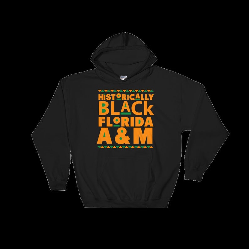 Historically Black Florida A & M Famu Black Rattlers Hoodie Sweatshirt ...