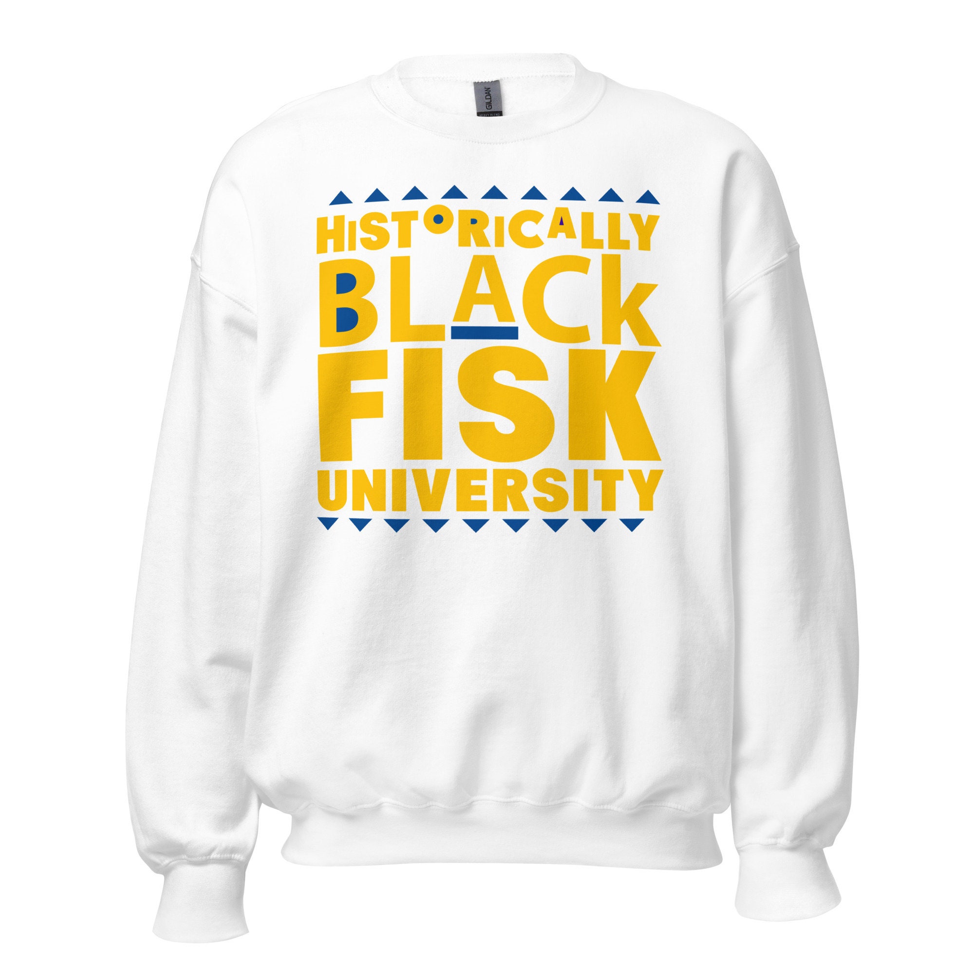 Historically Black Fisk University Black Sweatshirt - Etsy