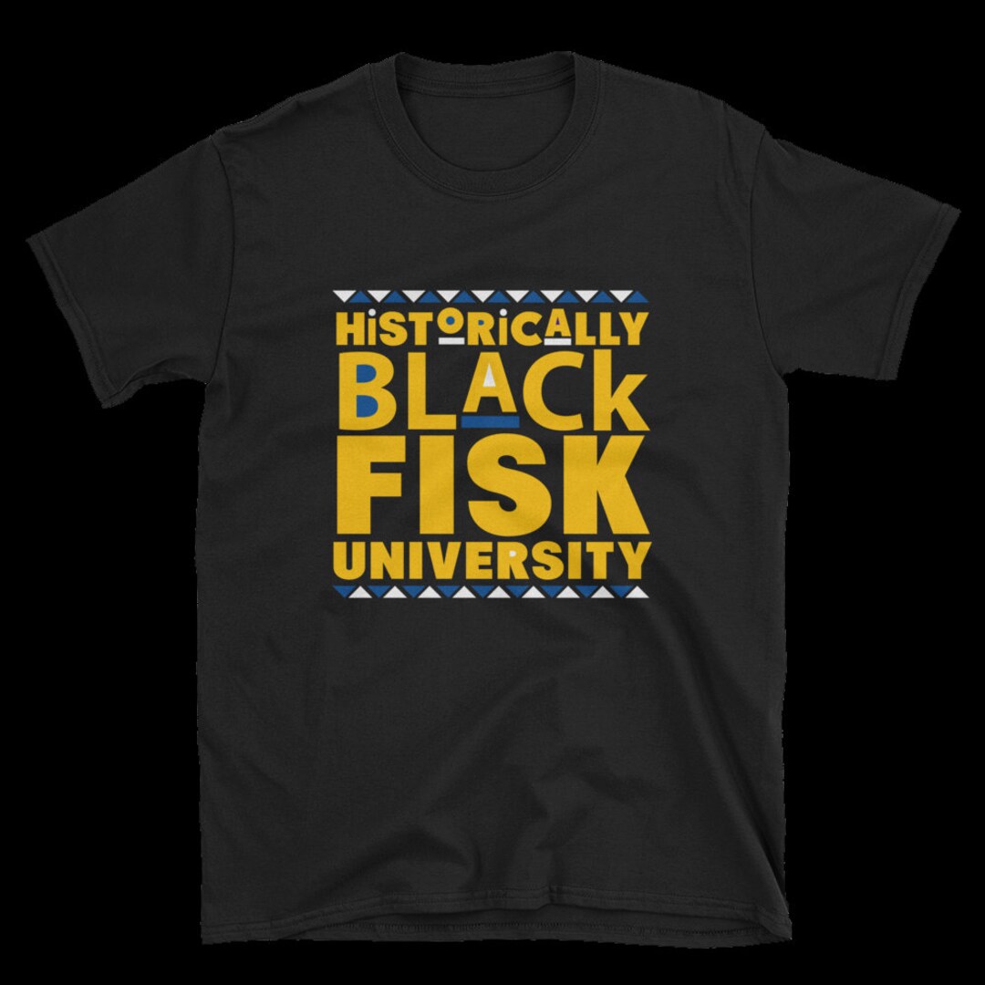 Historically Black Fisk University Black T-shirt - Etsy
