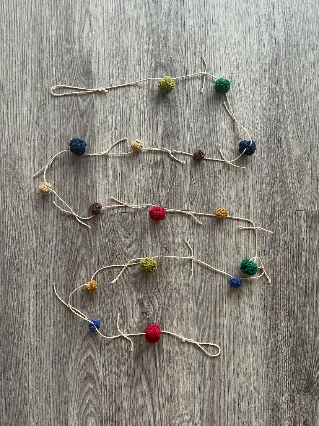 Just Jewel Tones 6 Ft Pom Pom Garland - Etsy