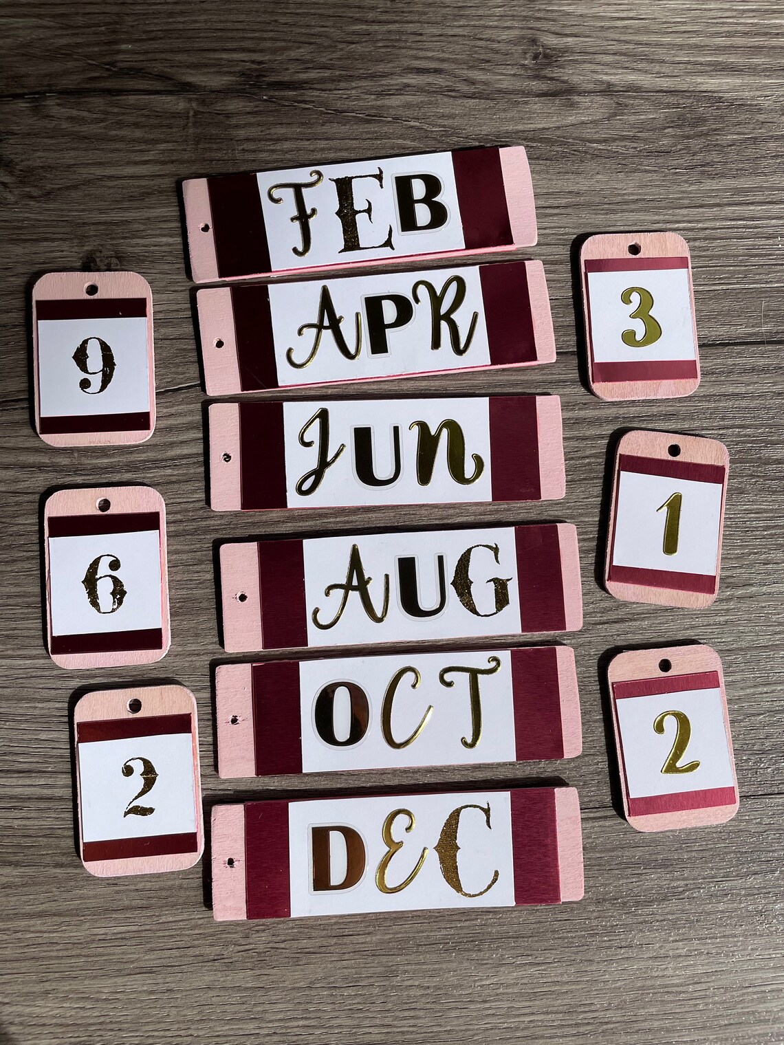 Flower Power Perpetual Calendar - Etsy