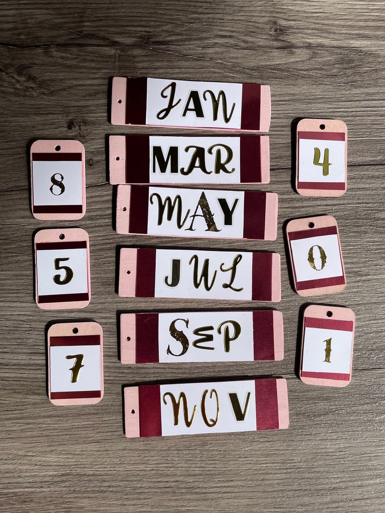Flower Power Perpetual Calendar - Etsy