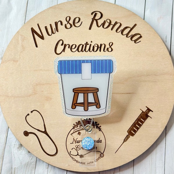 Stool Badge Reel - Etsy