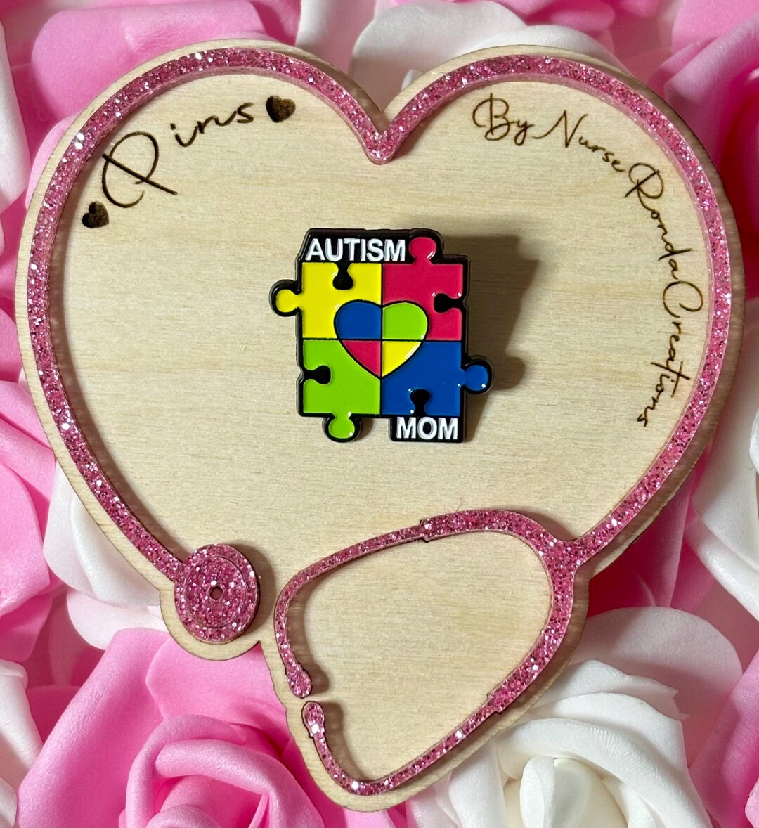 Autism Mom Pin, Enamel Pin, Autism Awareness, Understanding and ...