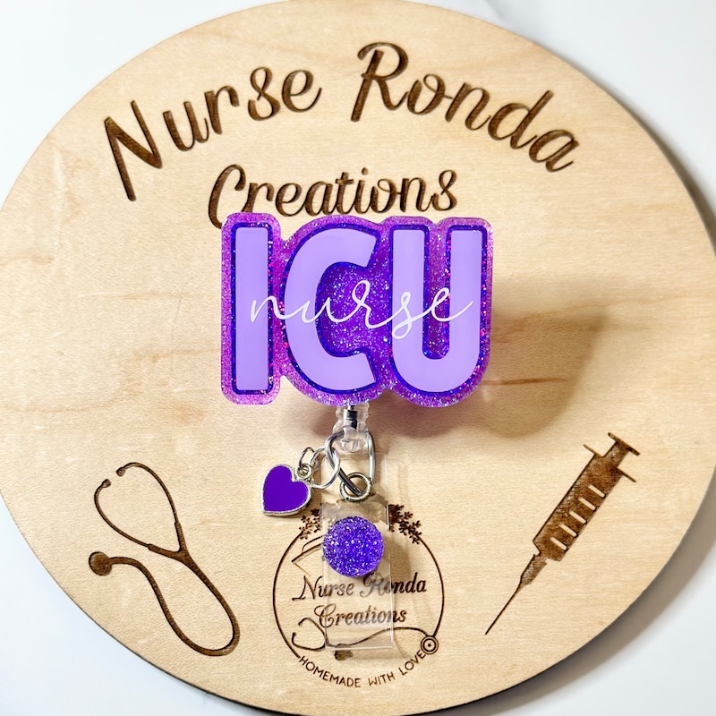 Nurse Badge Reel - Etsy
