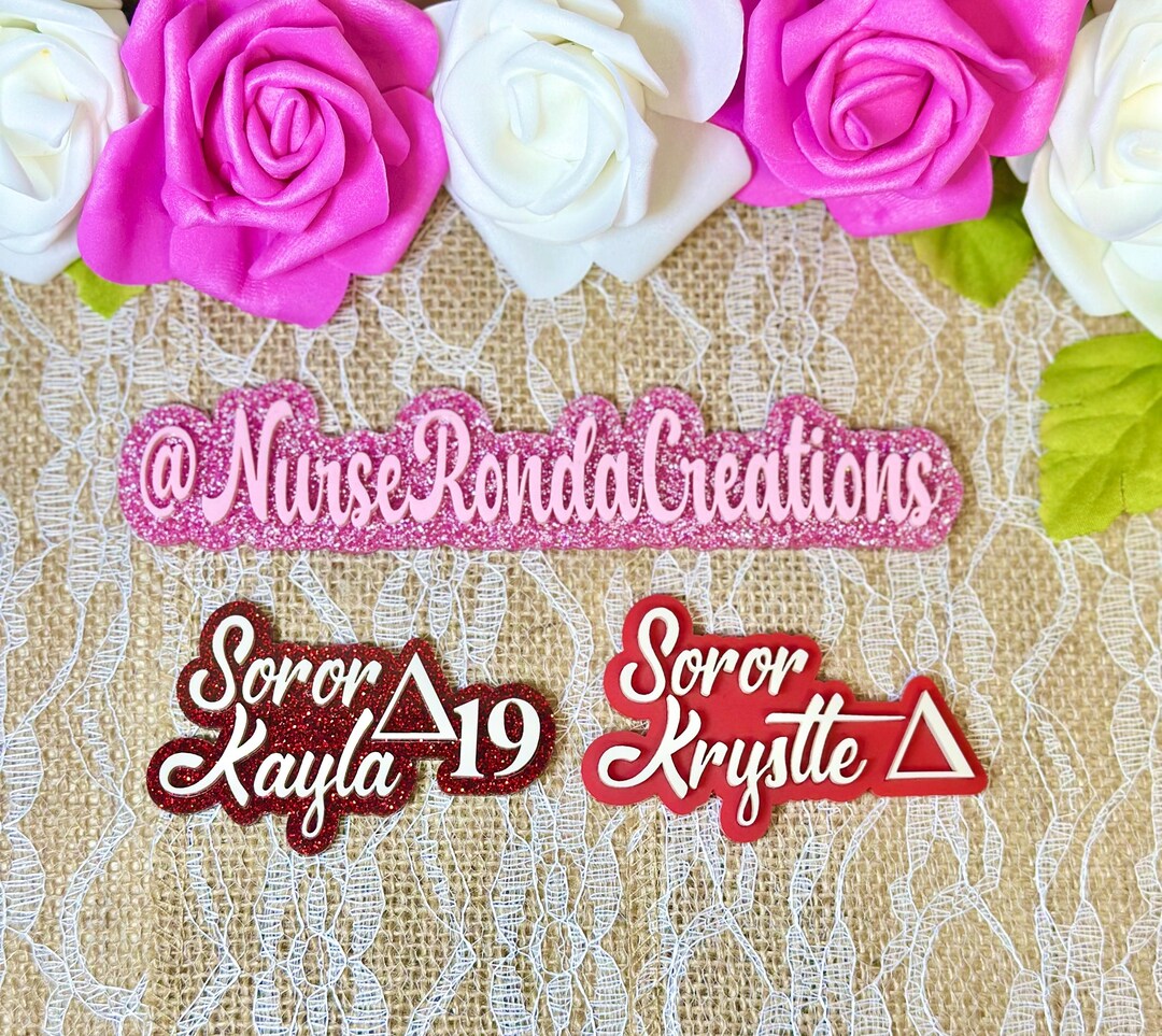 Delta Pin, Soror Pin, Soror Gift, Delta, Sorority Pin, Soror Pin - Etsy