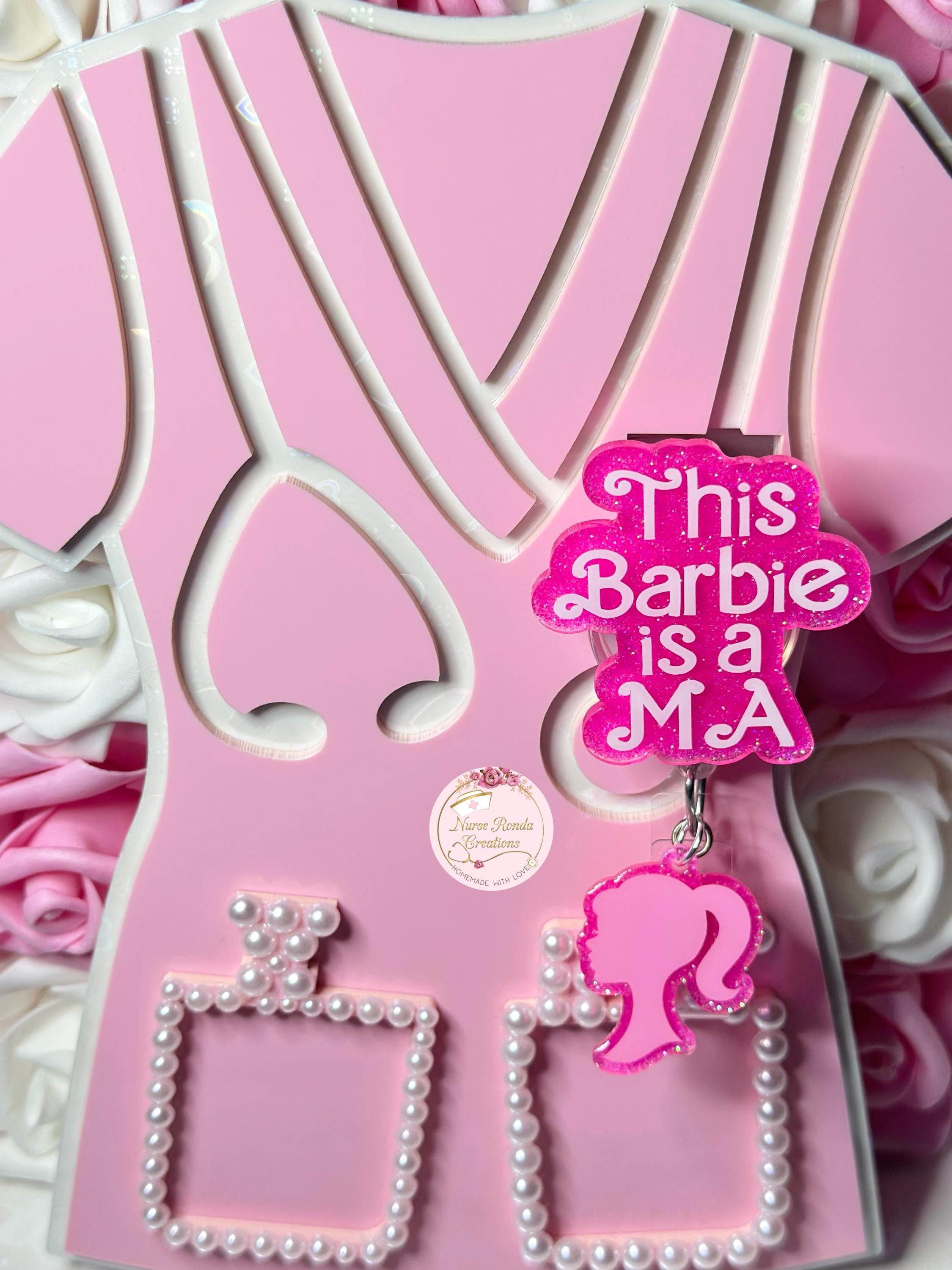 MA Badge Reel, Medical Assistant Badge, Pink Badge Reel, Medical, Gift ...