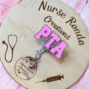 Physical Therapist Assistant Badge Reel, PTA Badge Reel, Medical, Gift ...