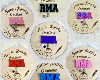 Cute Rma Name Badge - Etsy