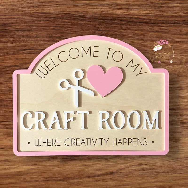 Craft Room Signs - Etsy