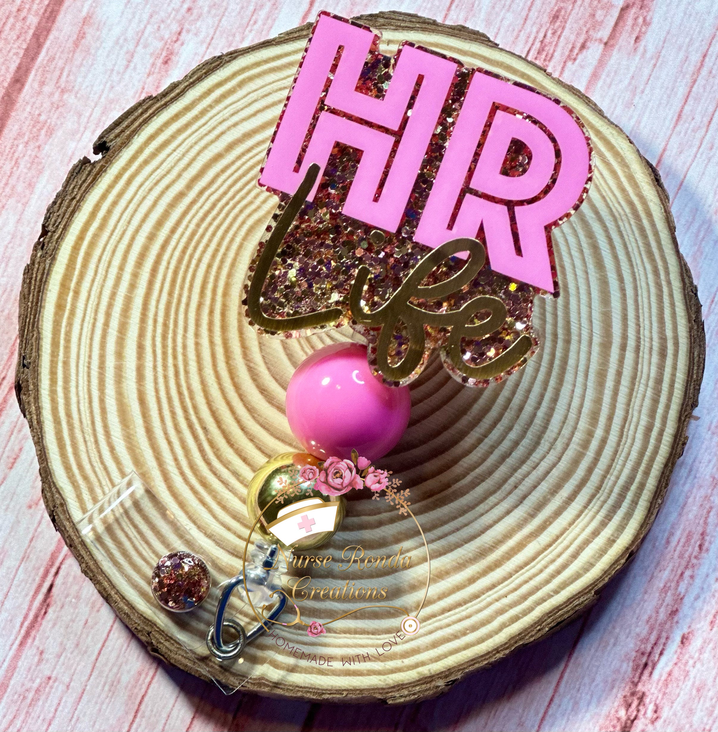 HR Life Badge Reel, Human Resource, Medical, Gift, Cute Badge Reel, HR ...