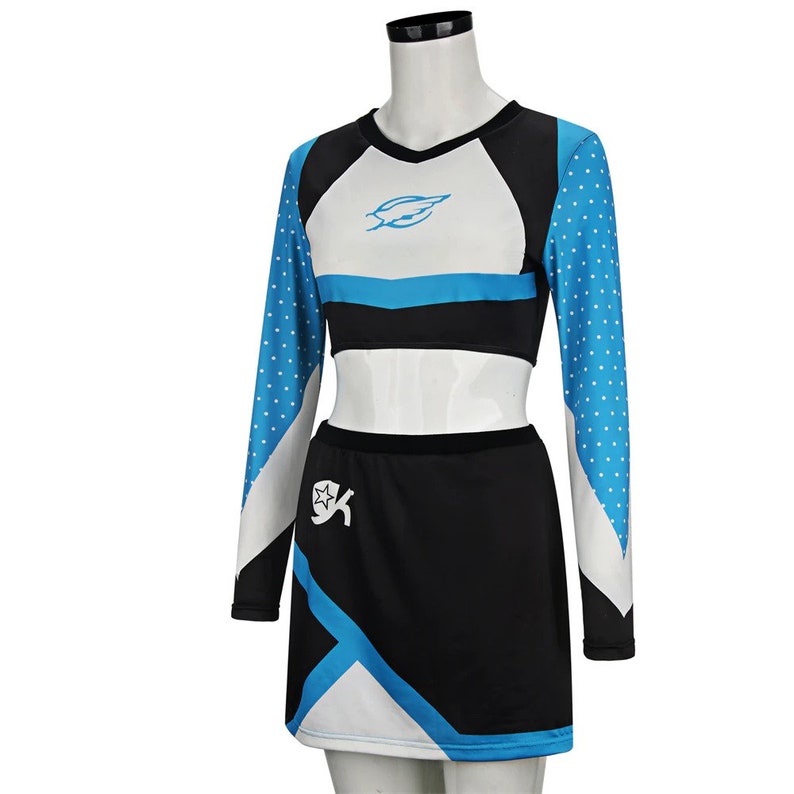 Euphoria Outfit Cheerleader Cosplay Costume Maddy Cassie Etsy