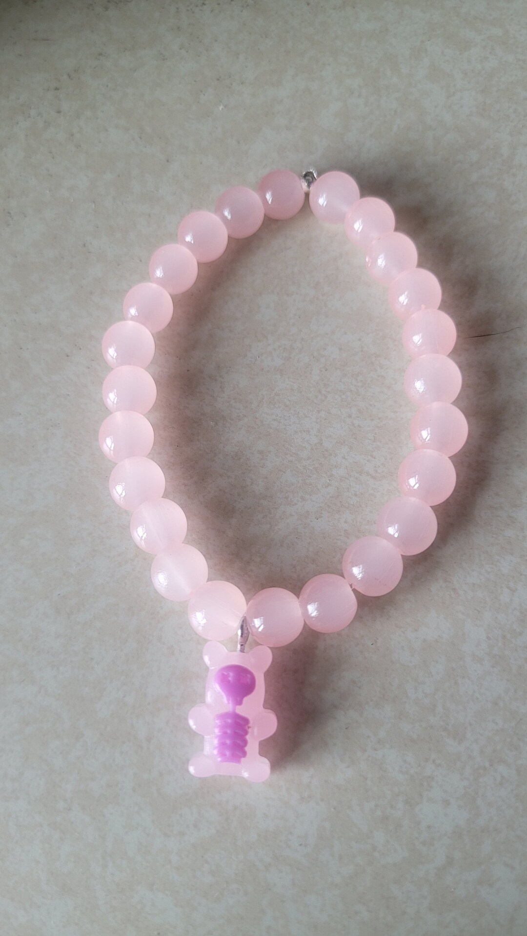 Pink Dead Gummy Bear Braclet - Etsy