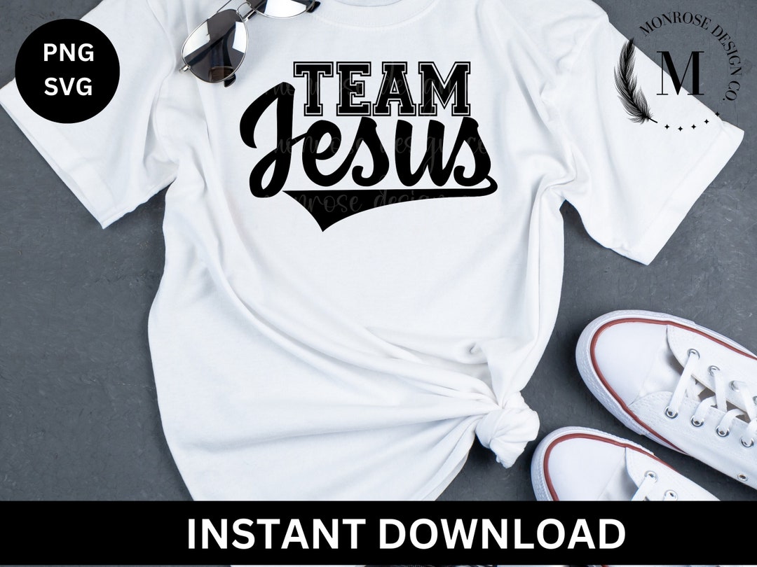 Team Jesus SVG Png Digital Download Jesus Svg Png - Etsy