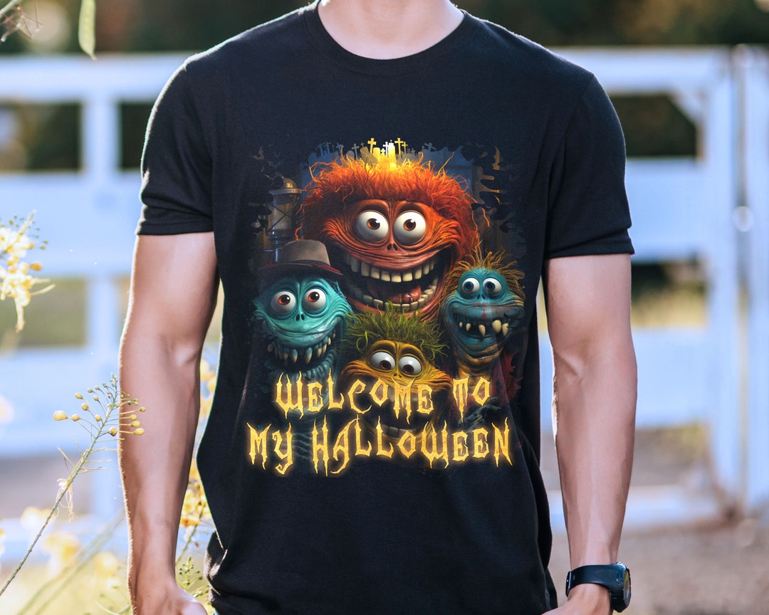 Halloween Printable PNG - Monsters PNG Sublimation Design - Scary ...